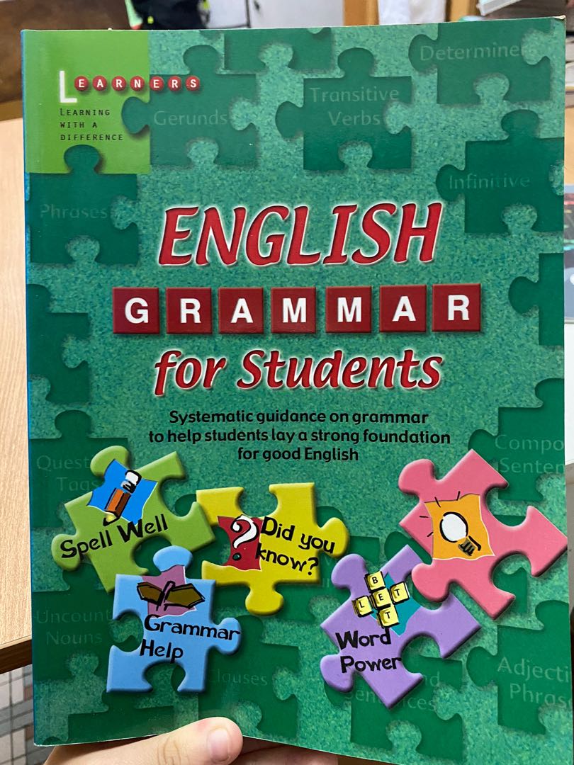 English Grammar For Students | A Student’s Introduction To English ...
