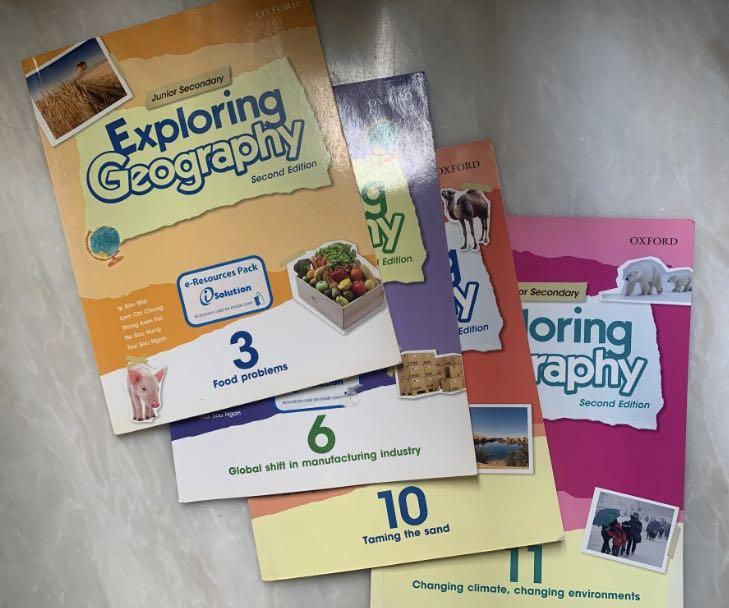 Exploring Geography bk 3, 6, 10, 11, 興趣及遊戲, 書本 & 文具, 教科書 - Carousell