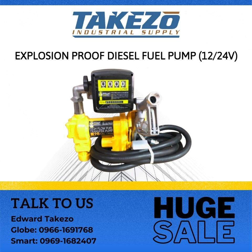 Explosion Proof Diesel Fuel Pump (12/24V), Commercial & Industrial ...