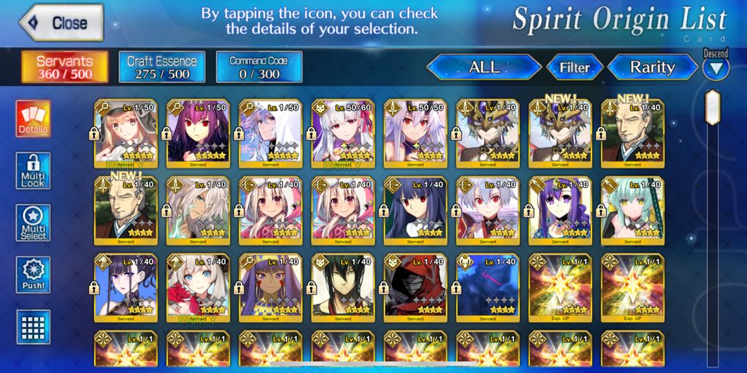 FGO NA beast starter account with 1.9m quartz, Video Gaming, Video ...