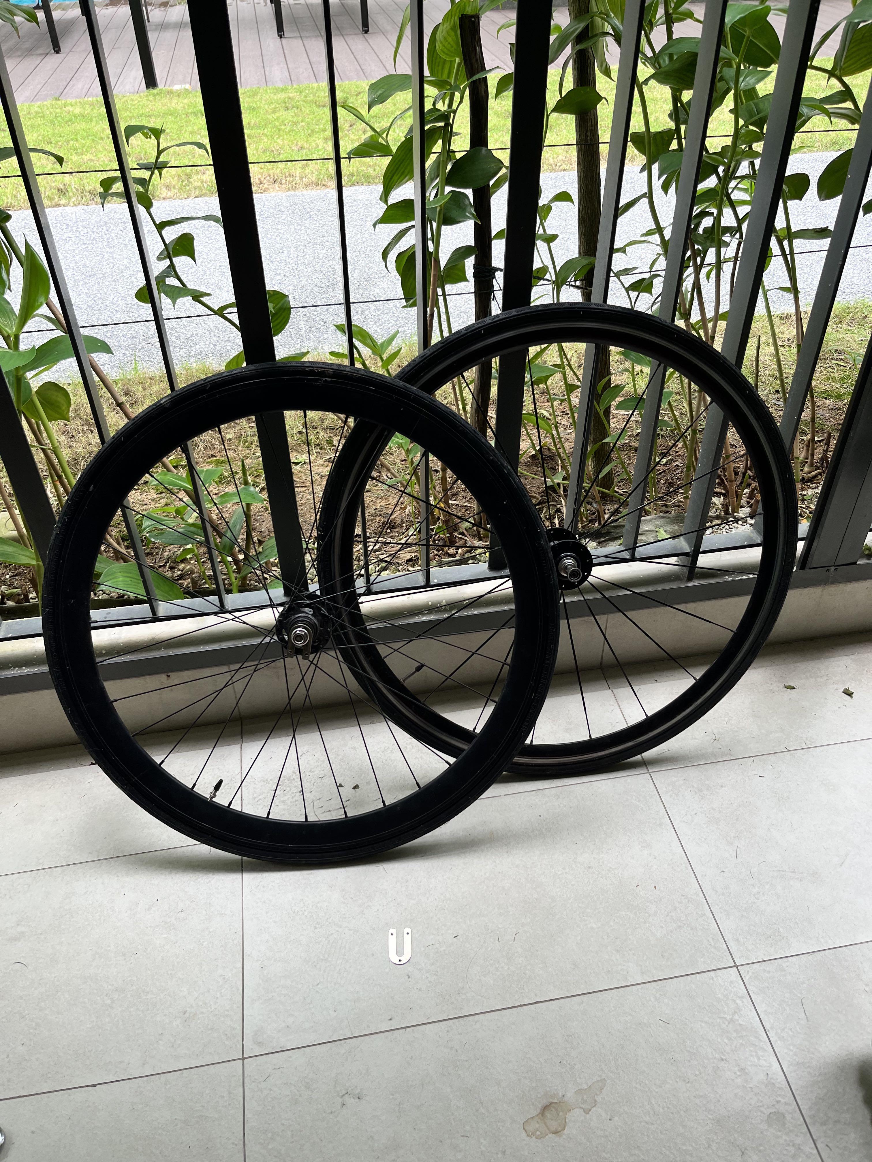 Fixie wheelset fixed gear, Sports Equipment, Bicycles & Parts, Parts ...