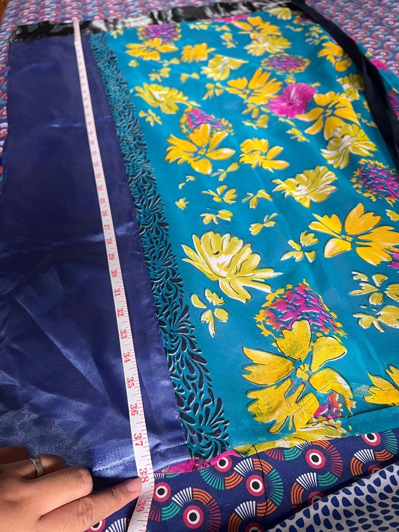 Floral Wrap Around Sarong Womens Fashion Dresses And Sets Traditional And Ethnic Wear On Carousell