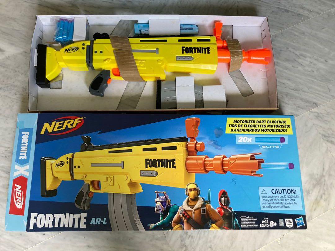Fortnite Nerf Gun AR-L, Hobbies & Toys, Toys & Games on Carousell