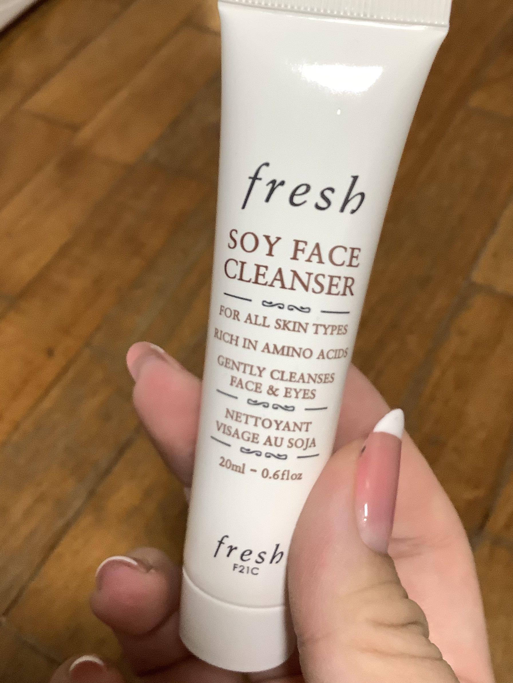 Fresh Soy Face Cleanser 20ml, Beauty & Personal Care, Face, Face Care ...