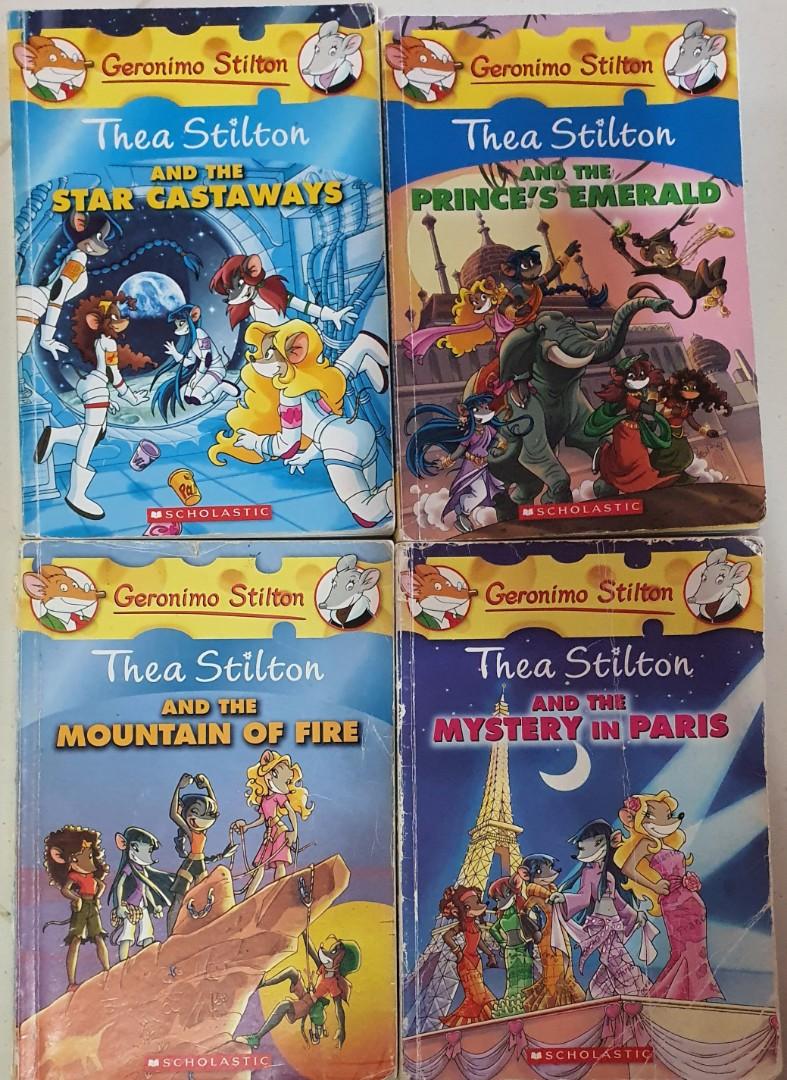 Geranimo Stilton and Thea Stilton, Hobbies & Toys, Books & Magazines ...