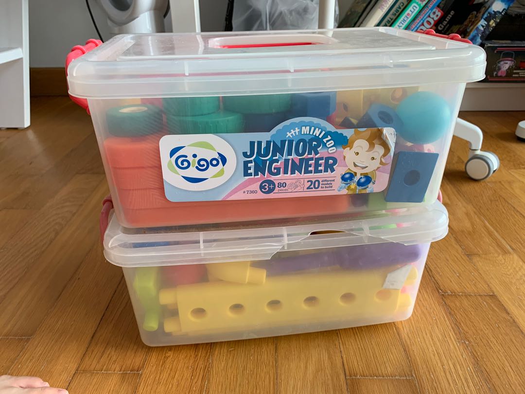 Gigo Junior Engineer mini zoo and marble run sets, Hobbies & Toys, Toys ...