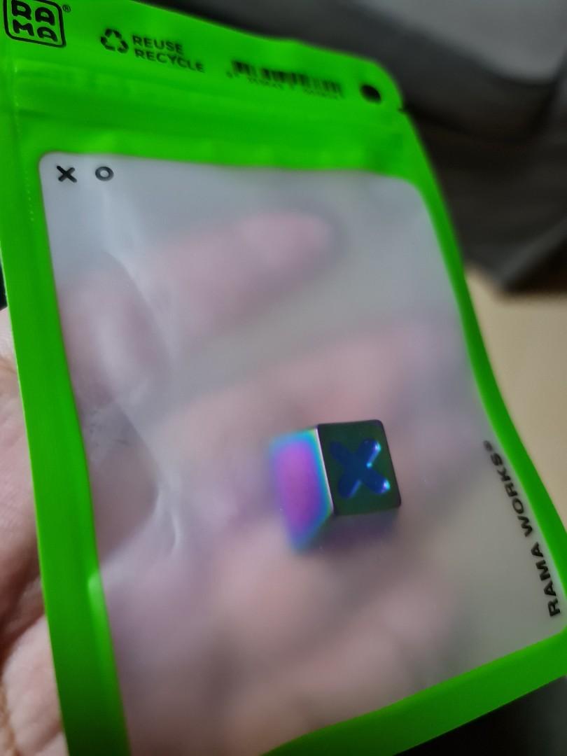 GMK Colorchrome x RAMA Artisan Keycap, Computers & Tech, Parts ...