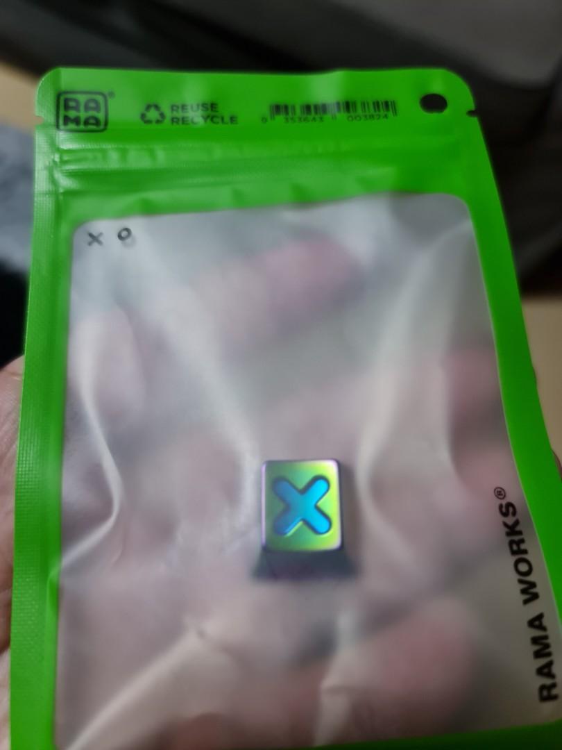 GMK Colorchrome x RAMA Artisan Keycap, Computers & Tech, Parts ...