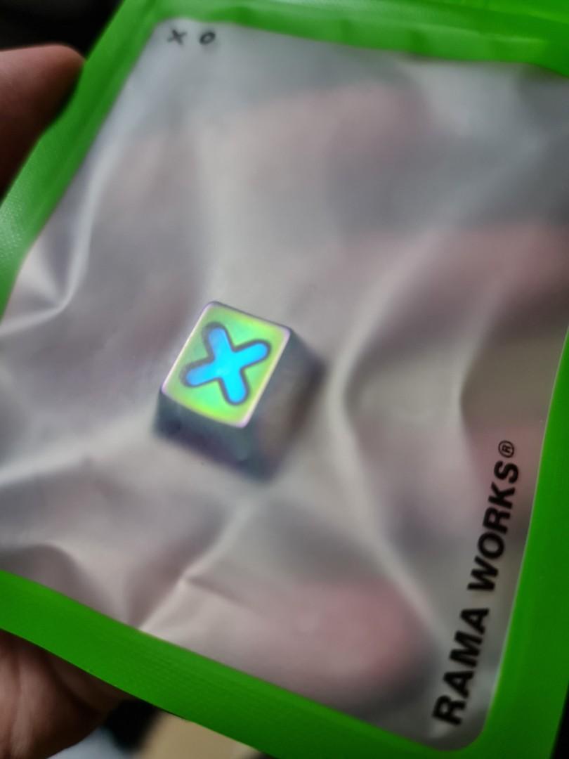 GMK Colorchrome x RAMA Artisan Keycap, Computers & Tech, Parts ...