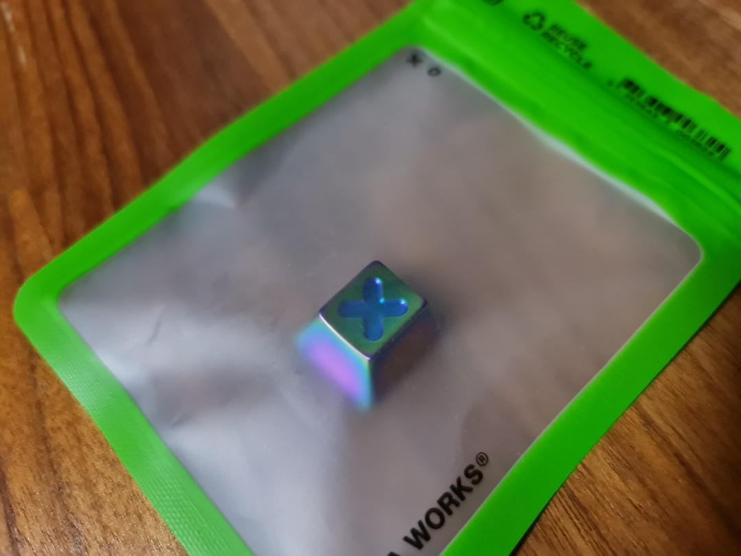 GMK Colorchrome x RAMA Artisan Keycap, Computers & Tech, Parts ...