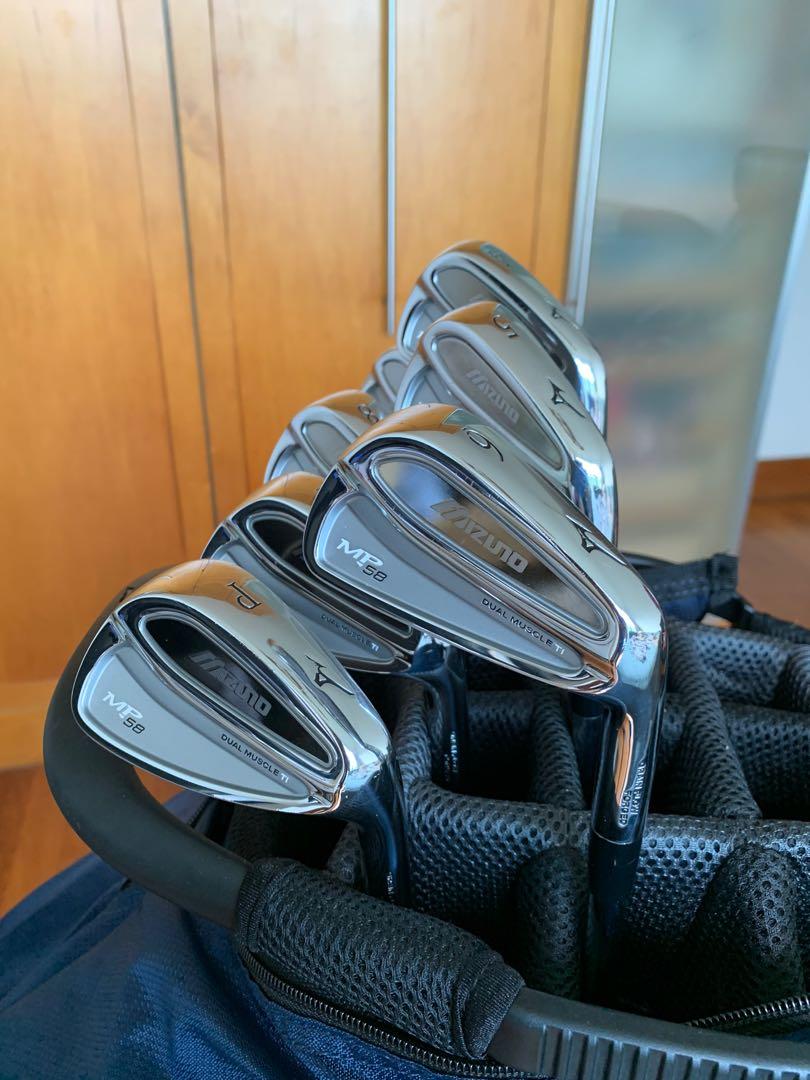 Golf - Mizuno MP 58 Forged Irons, Sports Equipment, Sports & Games ...