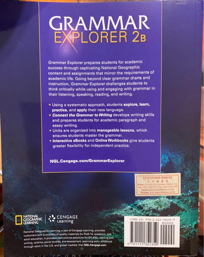 Grammar Explorer 2B, 興趣及遊戲, 書本 & 文具, 教科書 - Carousell