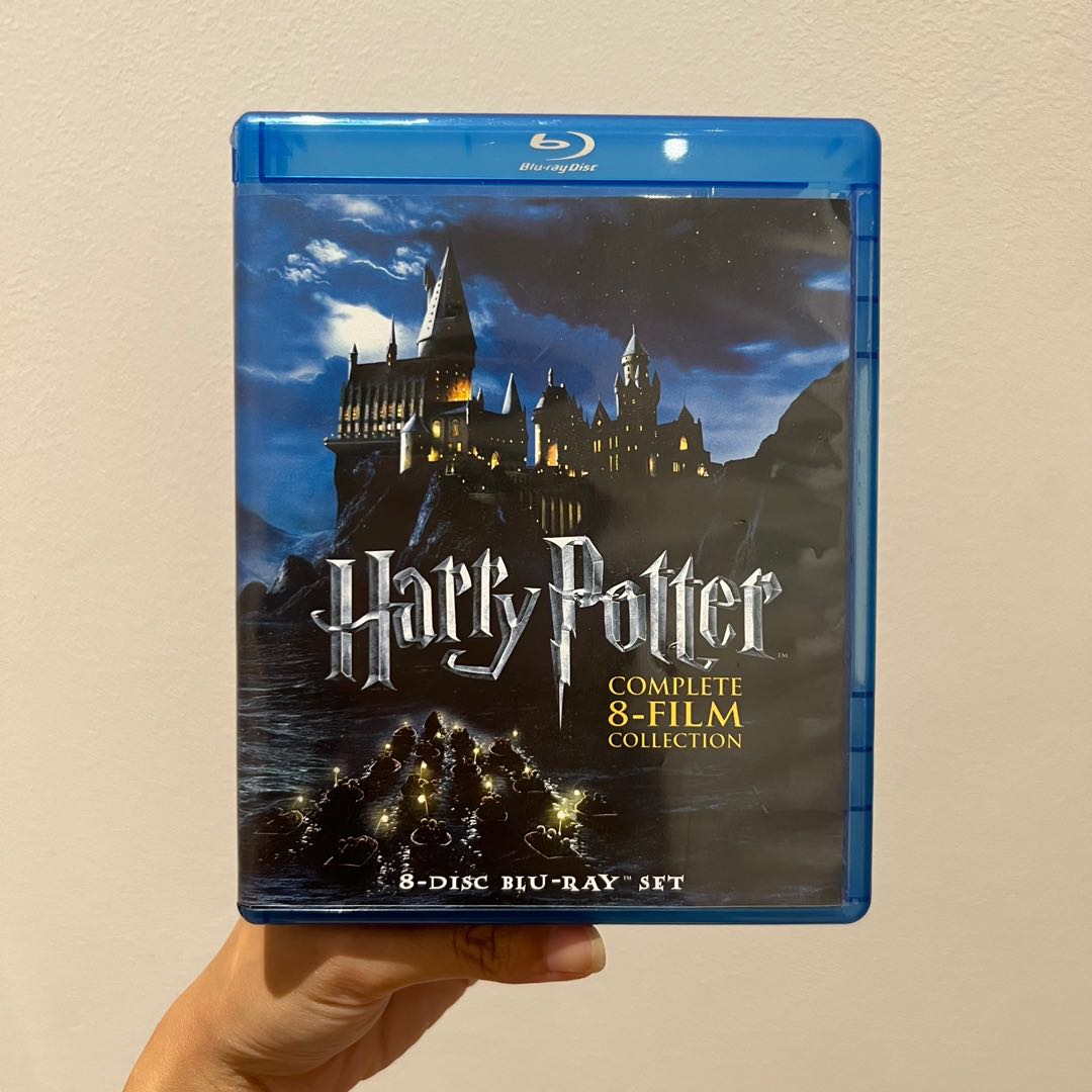 Harry potter complete 8-film collection blu-ray disc set, Hobbies ...