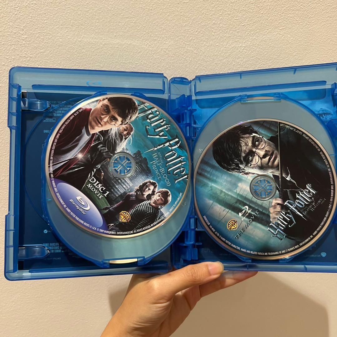 Harry potter complete 8-film collection blu-ray disc set, Hobbies ...