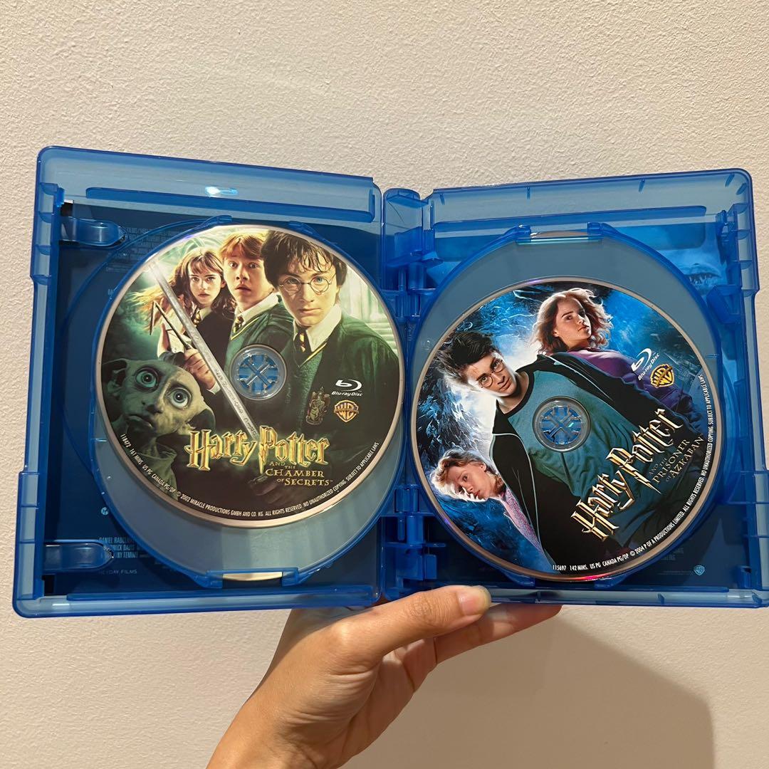Harry potter complete 8-film collection blu-ray disc set, Hobbies ...