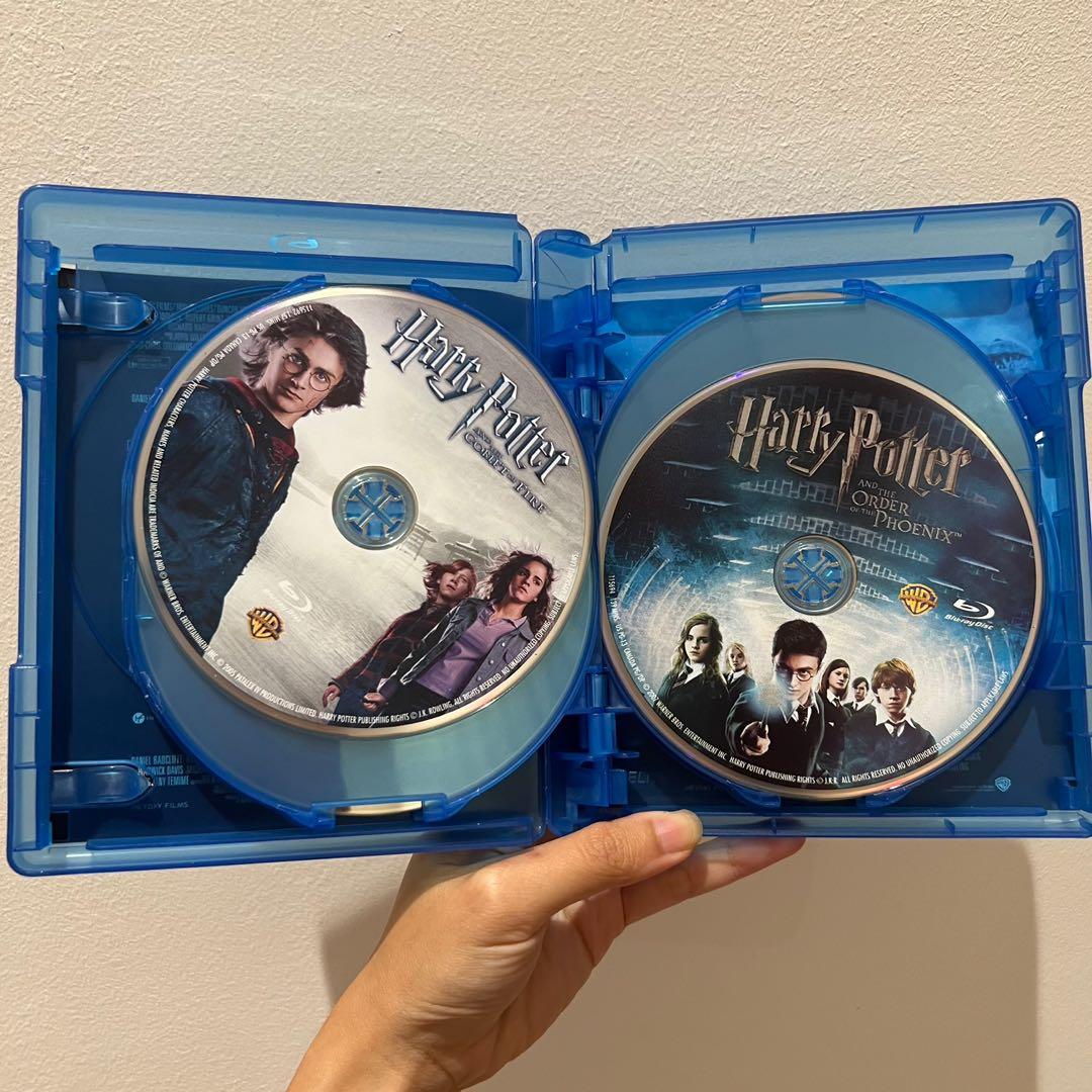 Harry potter complete 8-film collection blu-ray disc set, Hobbies ...