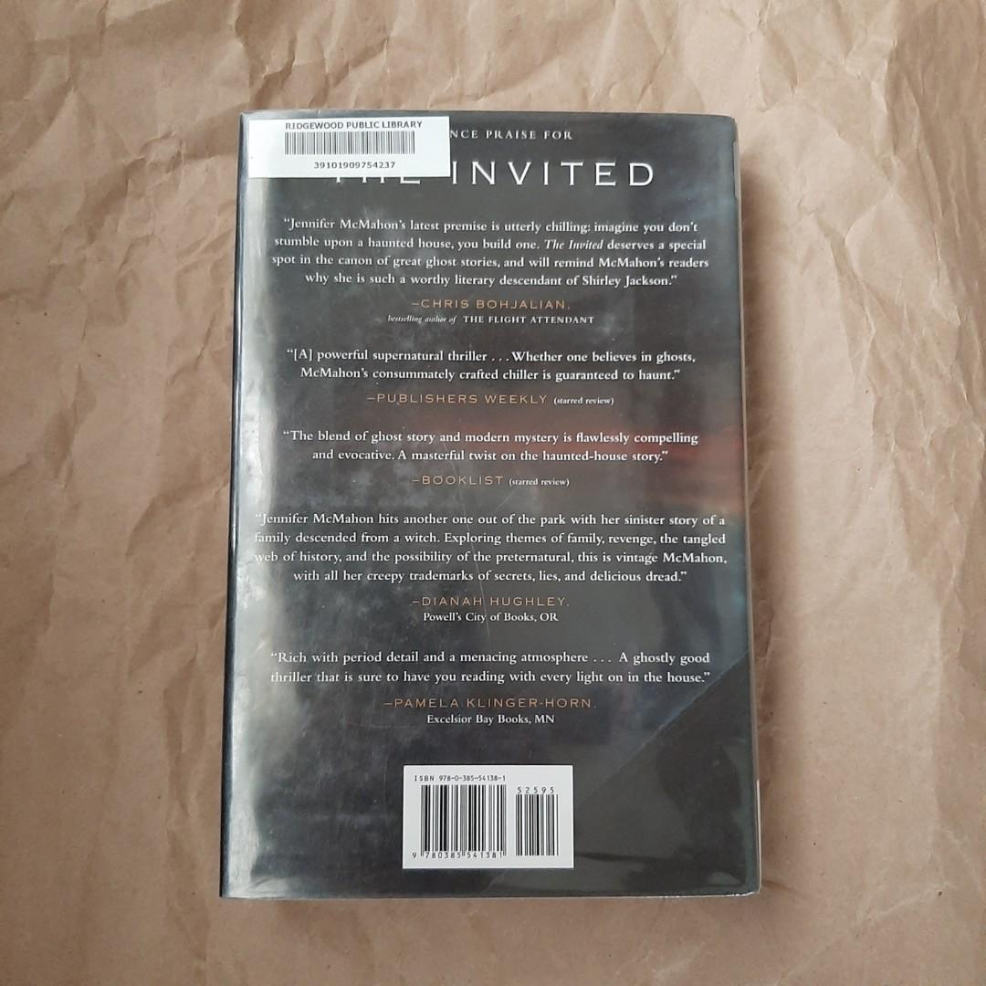 (HB) The Invited by Jennifer McMahon, Hobbies & Toys, Books & Magazines ...