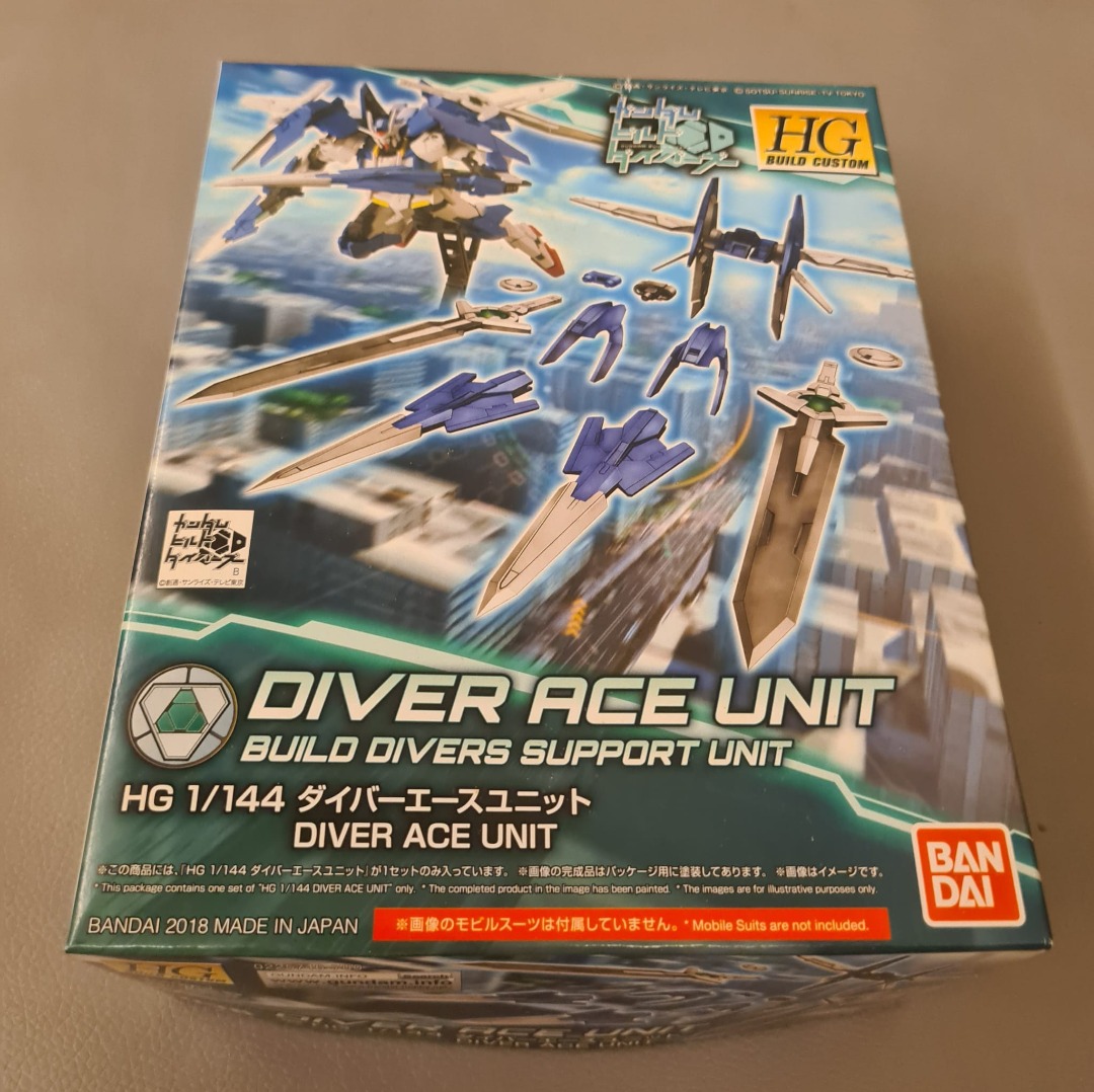 [BNIB] HG 1/144 Diver Ace Unit , Hobbies & Toys, Toys & Games on Carousell