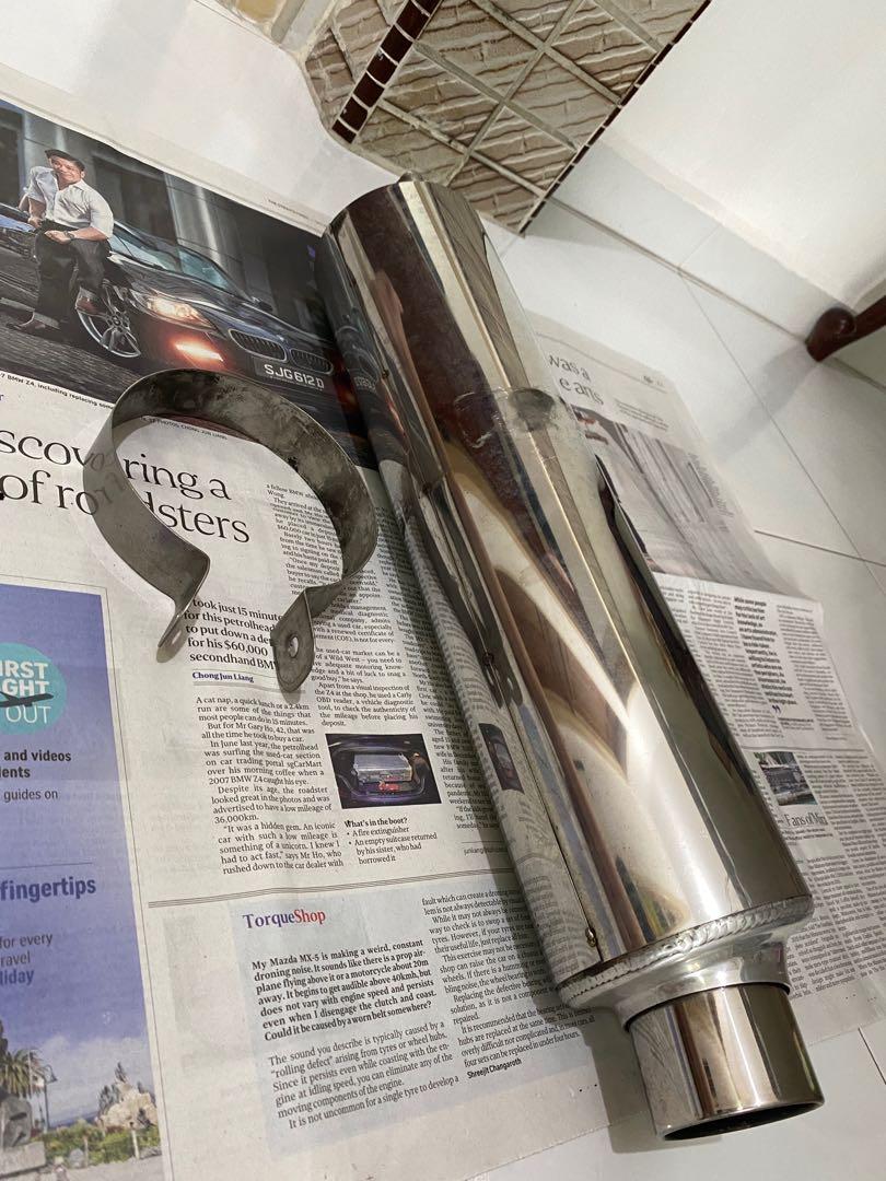 Honda RVF stock exhaust, Motorcycles, Motorcycle Accessories on Carousell