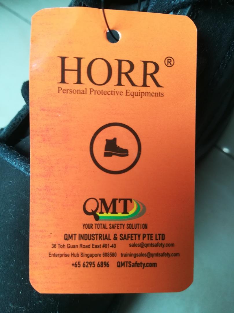 Horr Safety Shoe BL-622, Men's Fashion, Footwear, Boots on Carousell