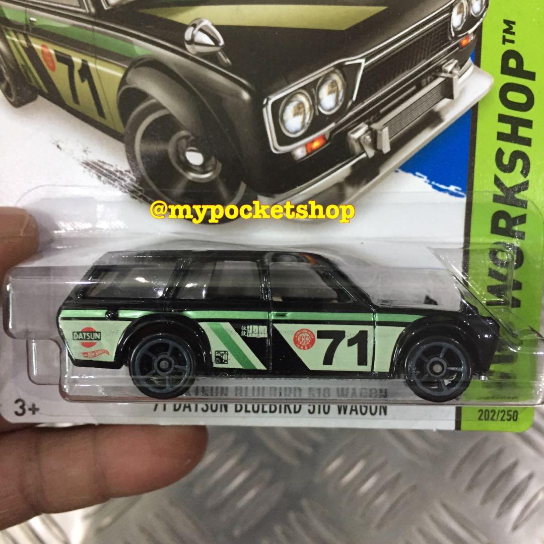 datsun bluebird wagon hot wheels