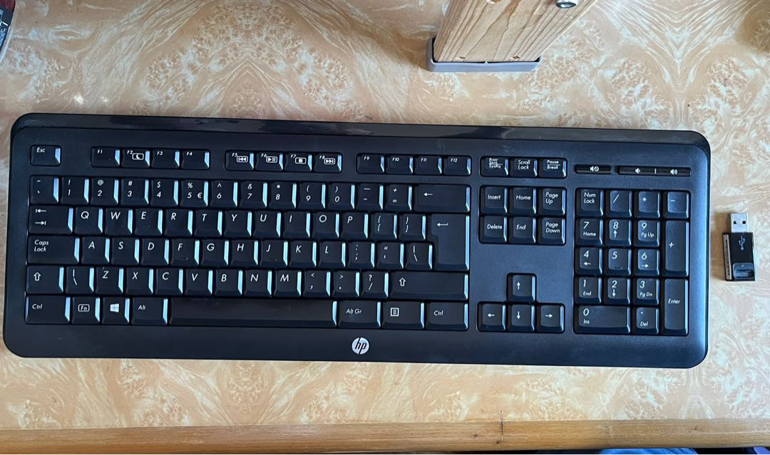 HP Wireless Keyboard Computers Tech Parts Accessories Computer Keyboard On Carousell