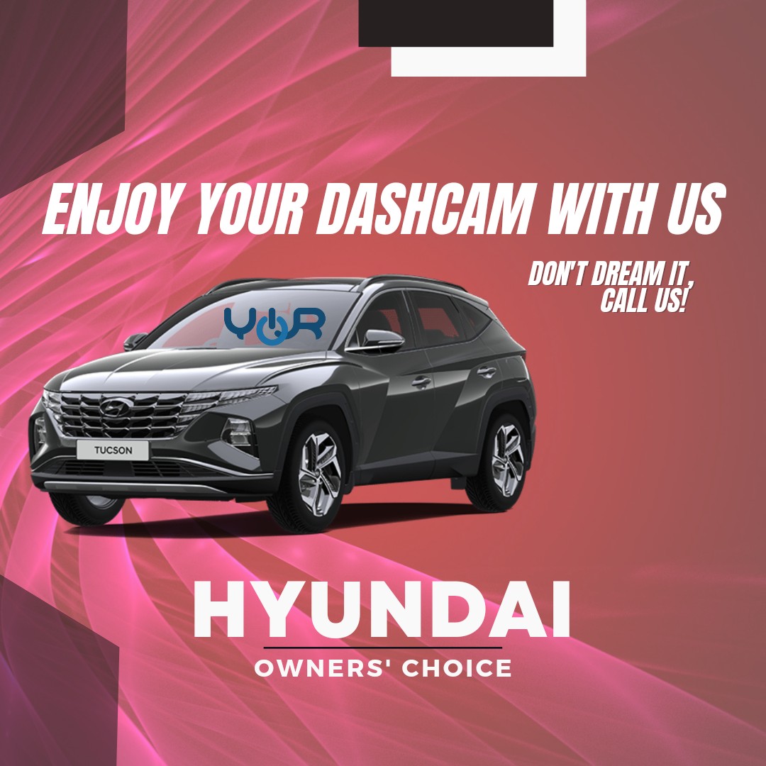 Hyundai - 2 Channel Car Recorder - Front & Rear Recording - DashCam ...