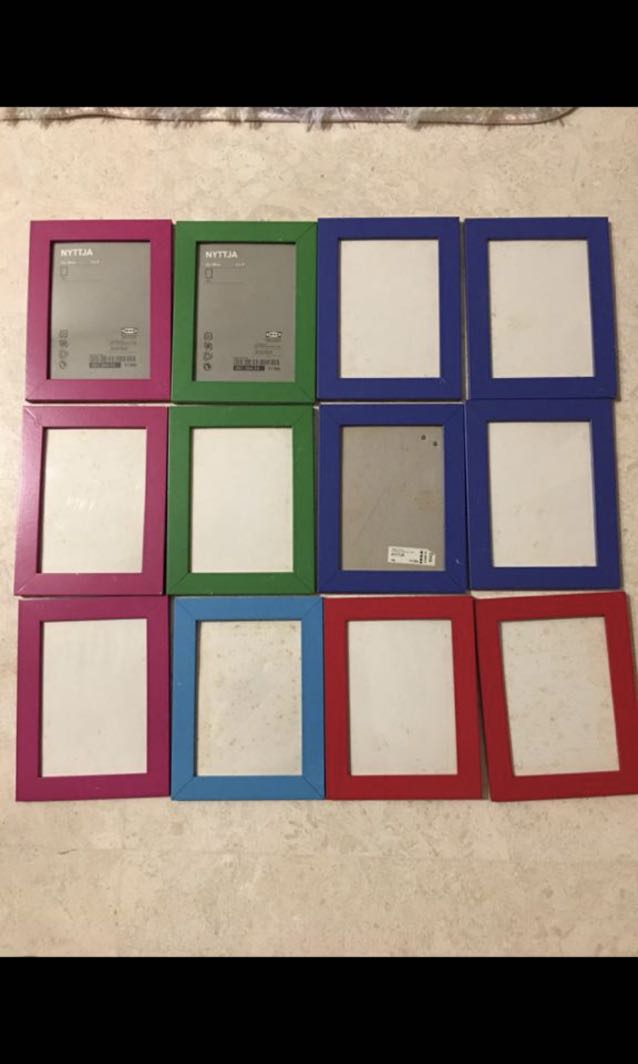 Ikea Frame/Picture frame (Bundle of 12), Furniture & Home Living, Home ...