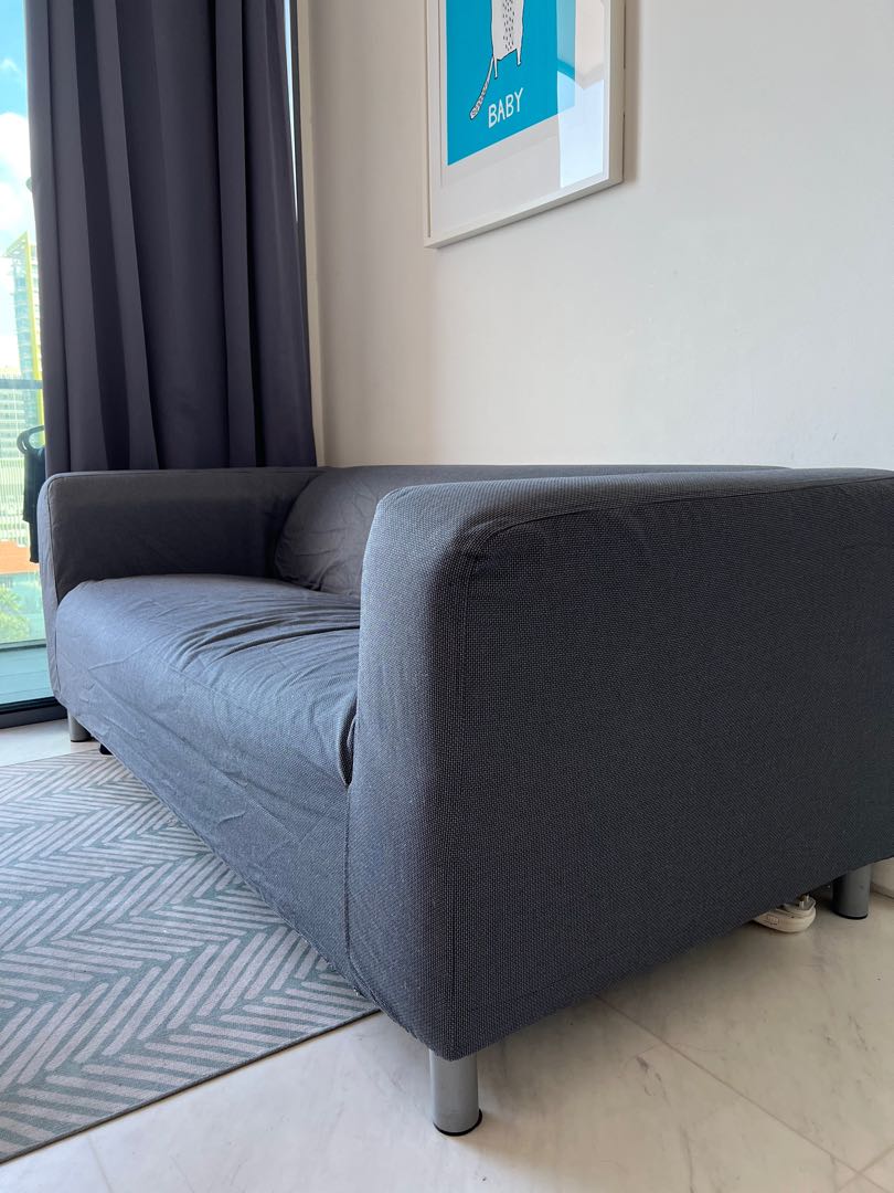 IKEA Klippan 2-seat sofa, Furniture & Home Living, Furniture, Sofas on Carousell