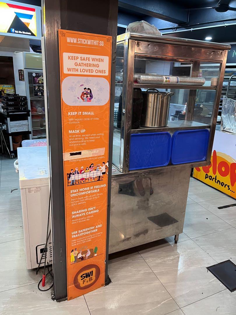 Front corner stall /work permit ready, Food & Drinks, Local Eats on ...