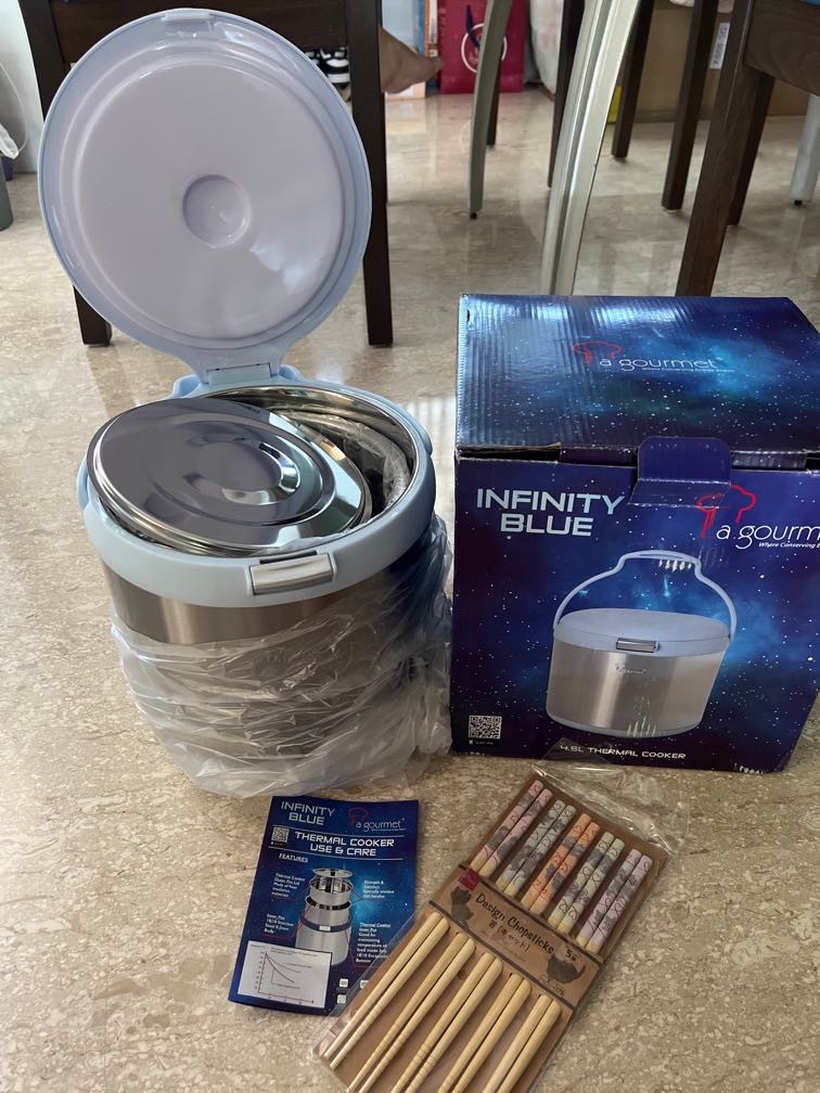 Infinity Blue 4.5L Thermal Cooker, TV & Home Appliances, Kitchen ...