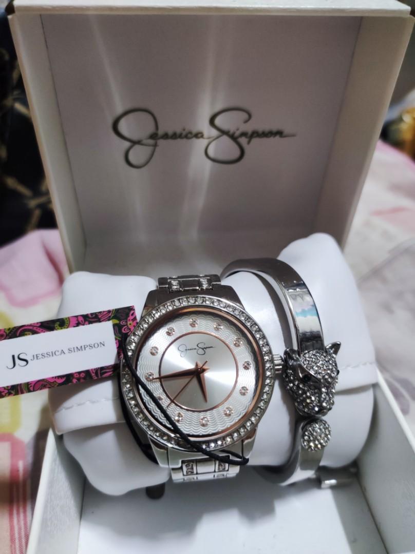 Jessica Simpson Watch, Luxury, Watches on Carousell