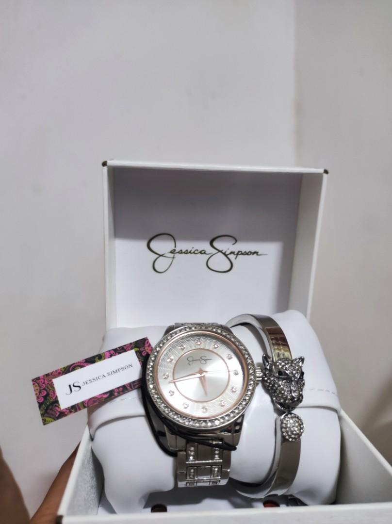 Jessica Simpson Watch, Luxury, Watches on Carousell