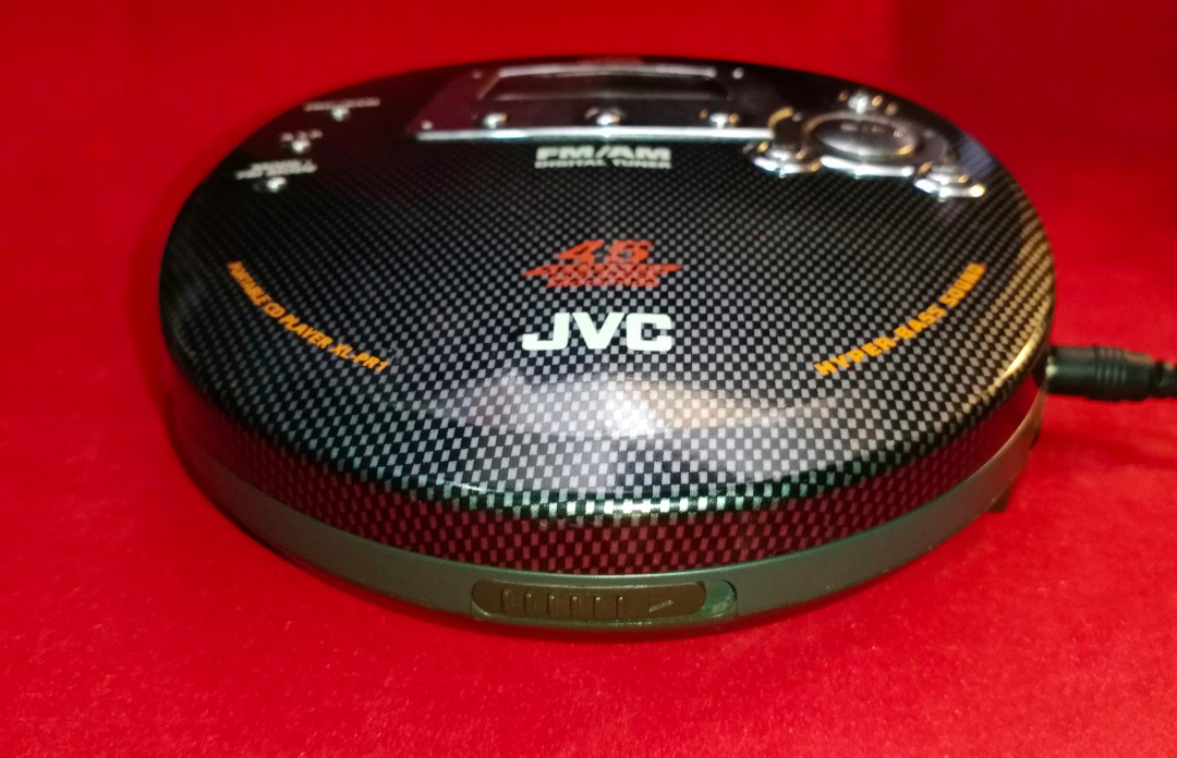 JVC Portable CD Player with AM/FM Tuner, Audio, Portable Music Players ...