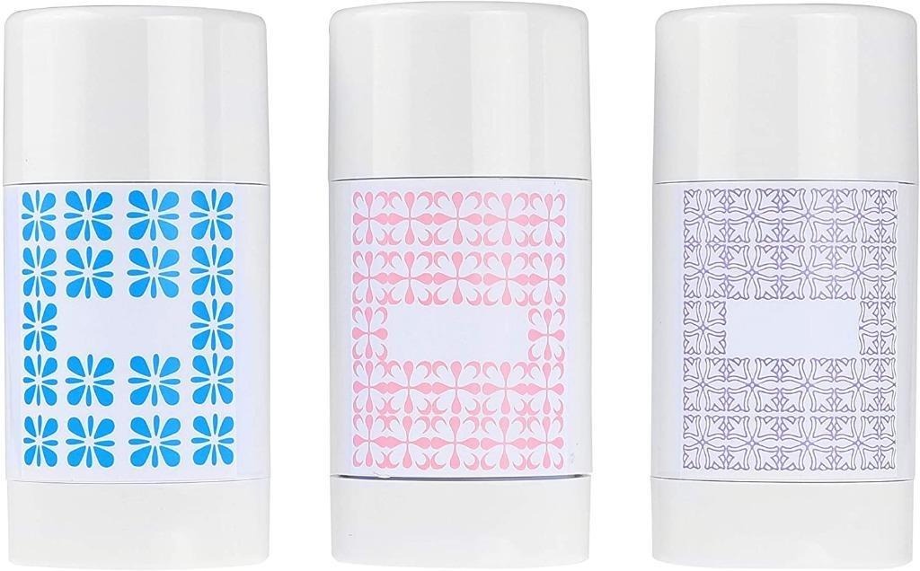 Kare & Kind - Empty Deodorant Containers with Lids (4 Pack) - 75 ml ...