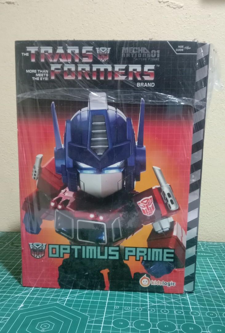 KIDSLOGIC MECHA NATION 01 OPTIMUS PRIME TRANSFORMERS, Hobbies & Toys, Toys & Games on Carousell