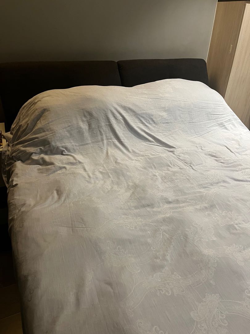 King koil storage bed frame king size, Furniture & Home Living ...