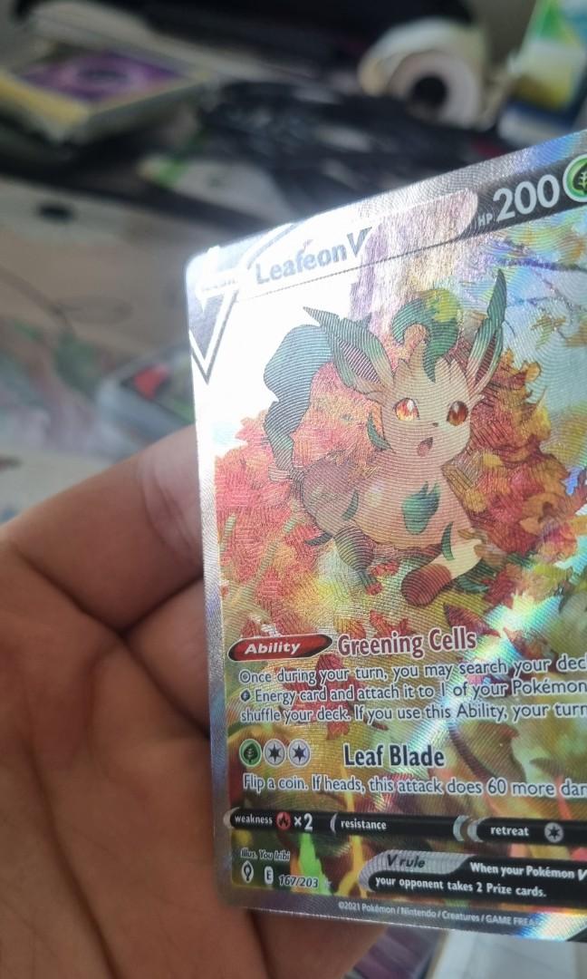 Leafeon V Alternate Art | Alt Art | Pokemon TCG | Evolving Skies ...