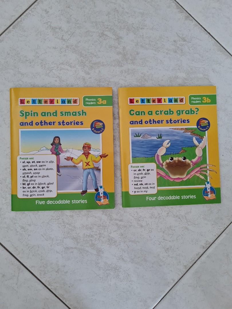 LETTERLAND Phonics Readers 3a to 3e, Hobbies & Toys, Books & Magazines ...