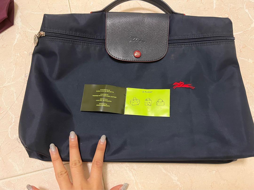 Longchamp laptop Bag, Women's Fashion, Bags & Wallets, Purses & Pouches ...
