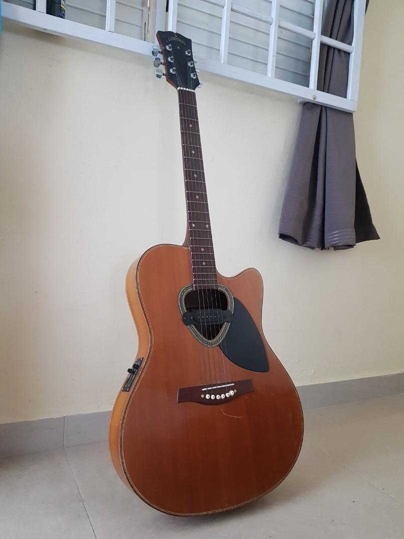 Lumanog guitar, Hobbies & Toys, Music & Media, Musical Instruments on ...