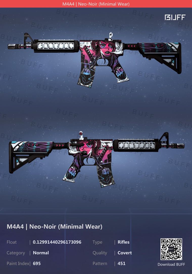 M4/famas, Video Gaming, Gaming Accessories, In-Game Products on Carousell