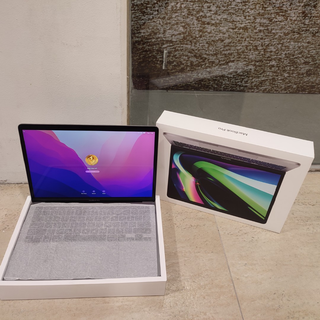 MacBook Pro M1 Touch-bar 13.3-inch 8GB RAM Memory flash storage 256gb ...