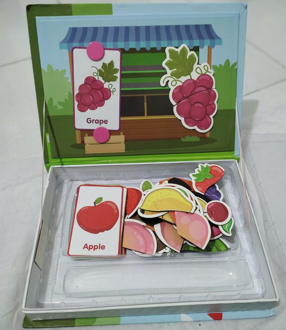 Magnetic Book of Colourful Fruits, Hobbies & Toys, Toys & Games on ...
