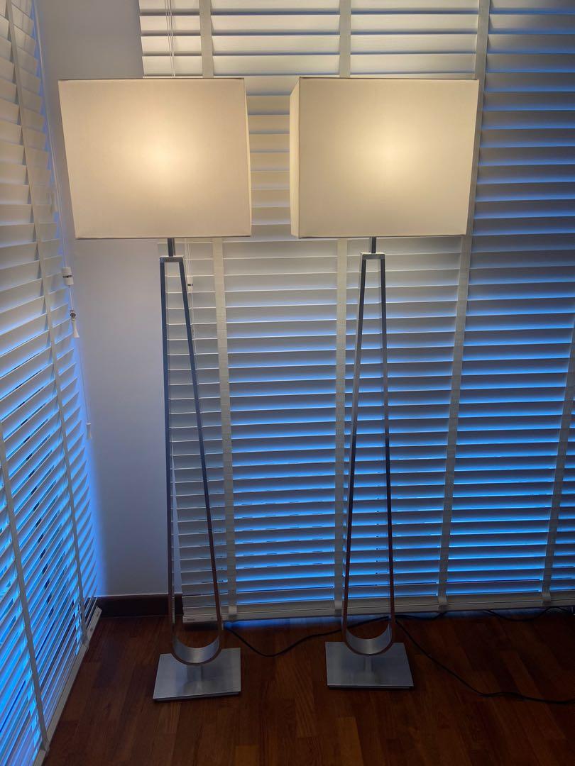 Matching Ikea Klabb Floor Lamps, Furniture & Home Living, Lighting ...