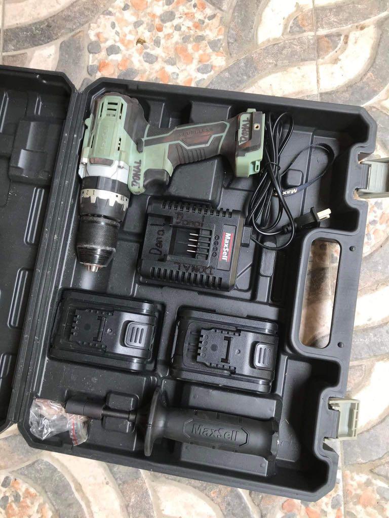 MaxSell Cordless Electric Drill, TV & Home Appliances, Electrical ...