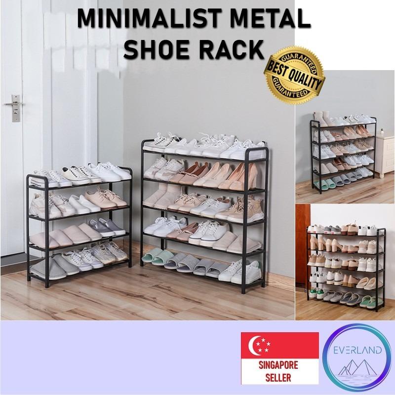 Metal Shoe Rack/ Minimalist Design Shoe Rack/ BTO Choice/ High-Density ...