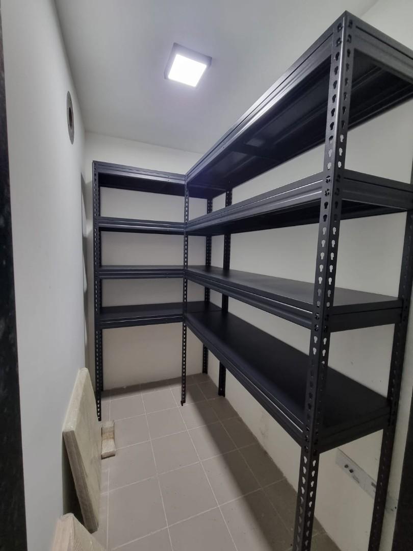 Metal Storage Boltless Rack, Shelving Rack for Office, Commercial, HDB ...