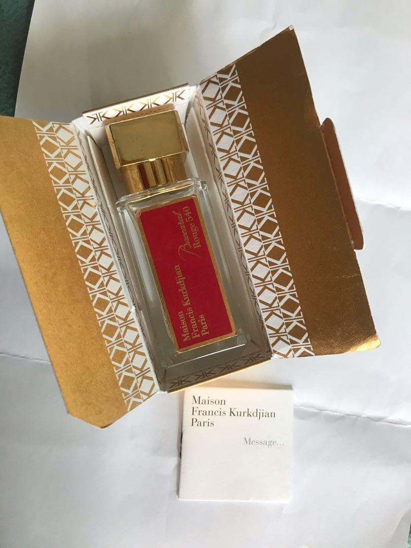 mfk baccarat bacarat maison francis kurkdjian paris botol kosong original authentic tebal mewah ...