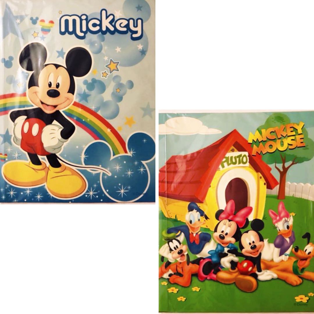 Mickey Mouse A4 size Clear File, Hobbies & Toys, Stationery & Craft ...